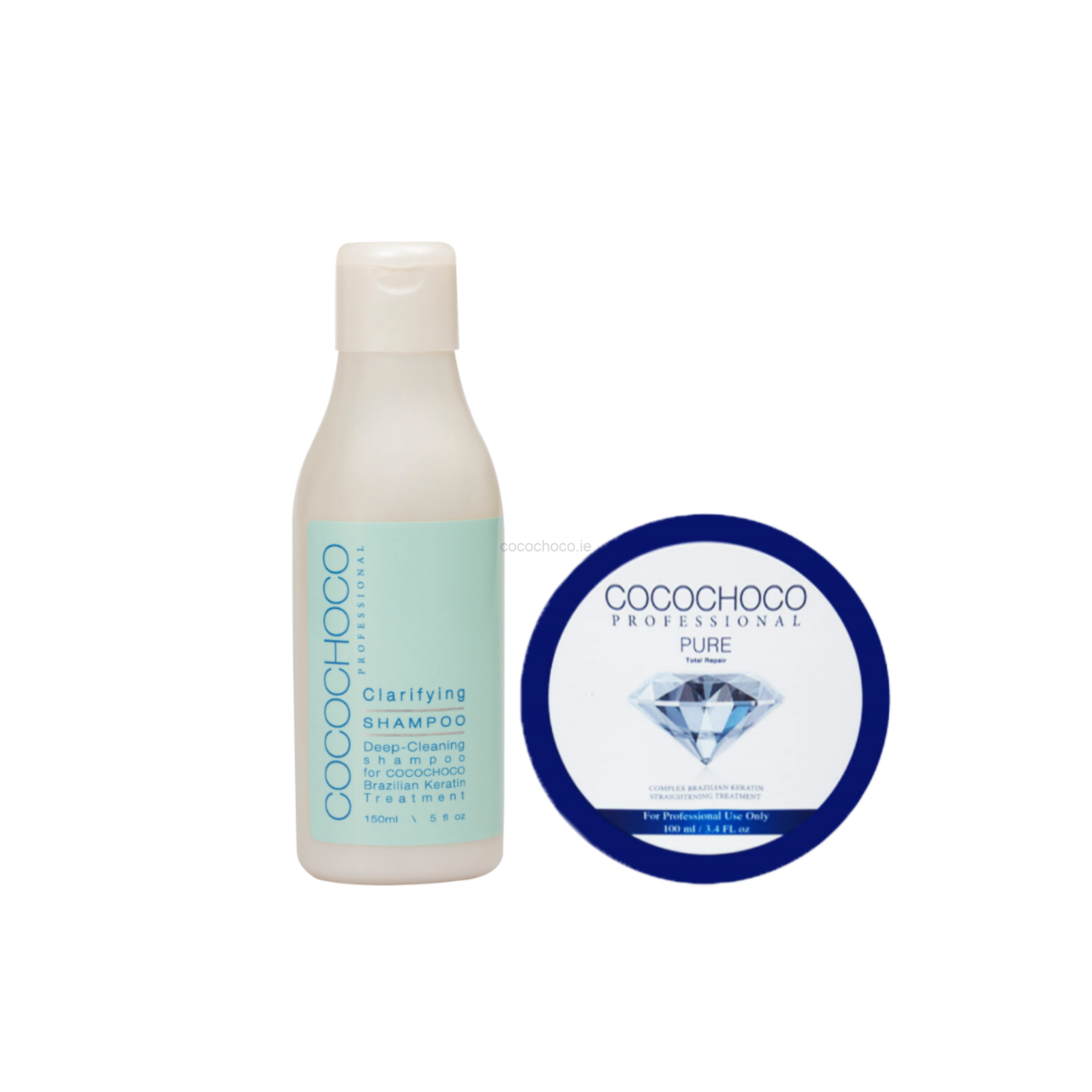Cocochoco Pure 100ml & Clarifying Shampoo 150ml - Cocochoco Ireland ...